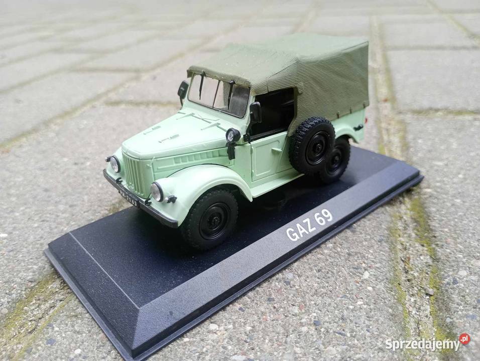 GAZ 69 gazik złota kolekcja aut prl model deagostini 1:43 kultowe auta Warszawa - Sprzedajemy.pl