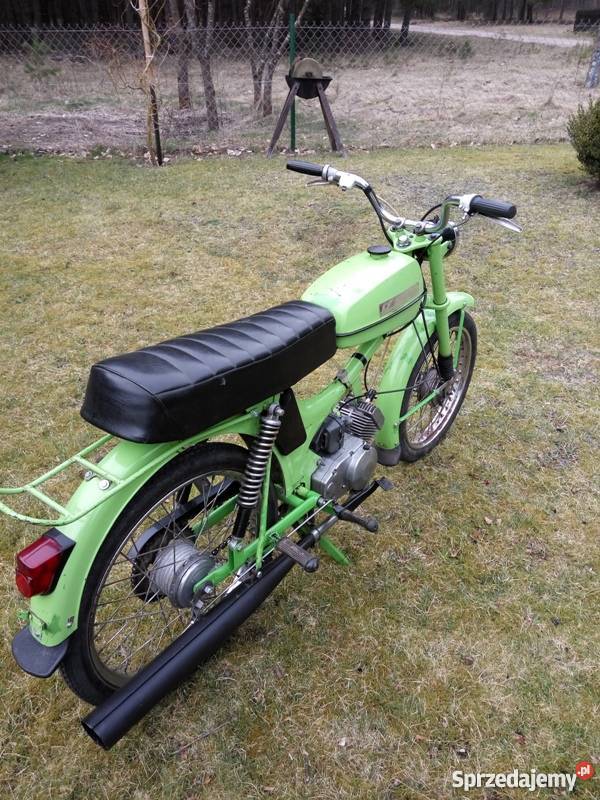 Romet 50 T-1 w oryginalnym zielonym lakierze, odrestaurowany Sławoborze ...