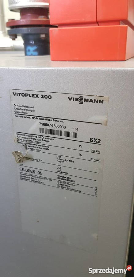 Kocioł gazowy Viessmann VITOPLEX 200 Stalowa Wola - Sprzedajemy.pl