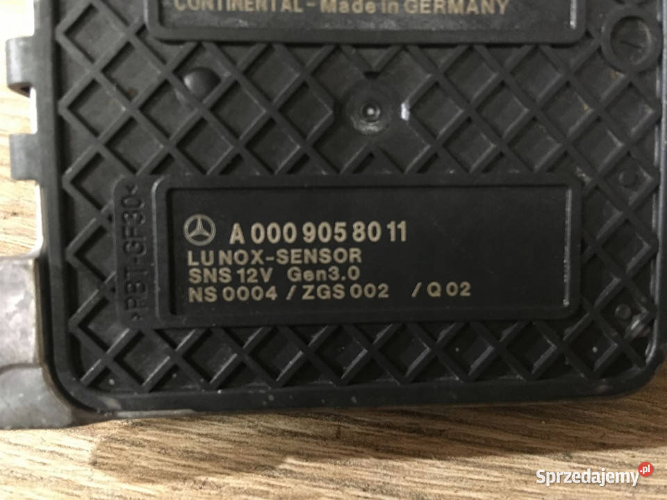 0009058011 SONDA LAMBDA NOX MERCEDES Murzynowo - Sprzedajemy.pl