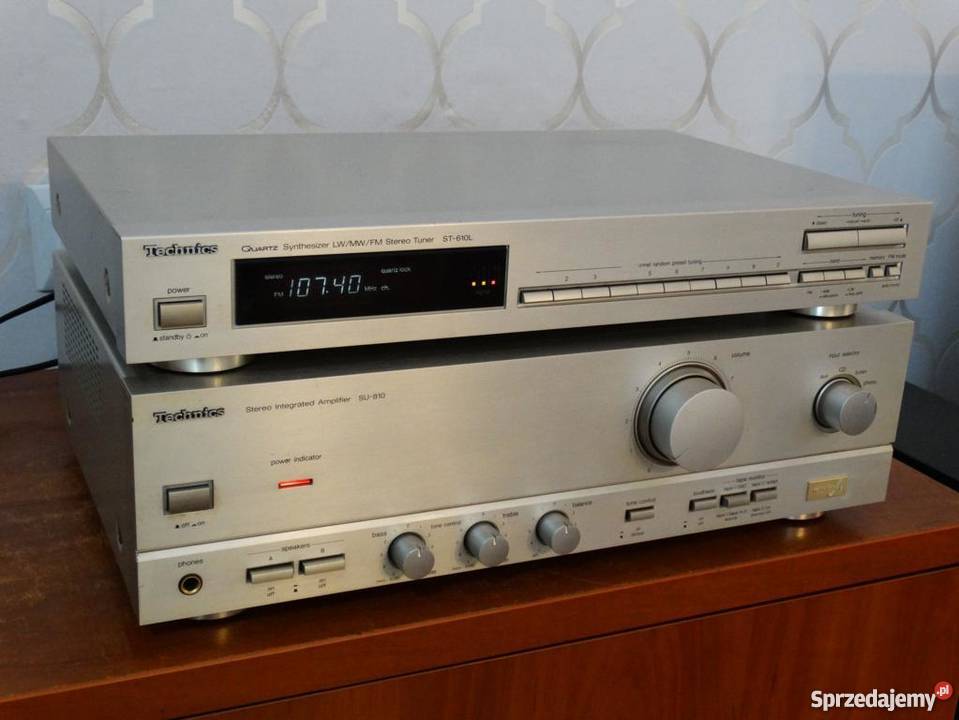 Wzmacniacz i tuner Technics SU-810 i ST-610L sprawny WYSYŁKA Jasło - Sprzedajemy.pl