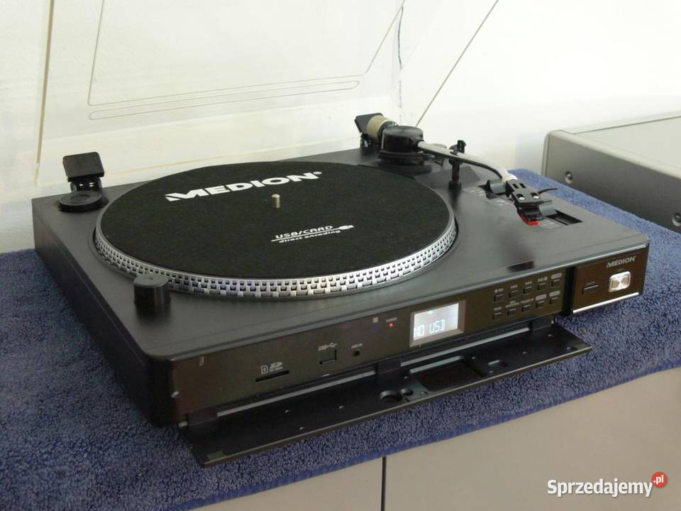 Gramofon USB rec przedwzmacniacz sprawny. WYSYŁKA. Jasło - Sprzedajemy.pl