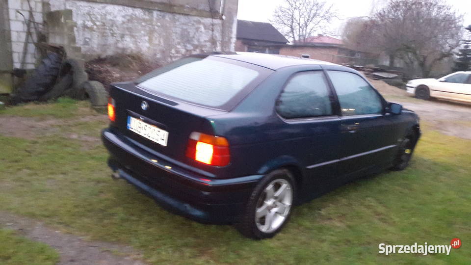 BMW E36 Compact 316i z LPG, grzane skóry, klima, automat Lublin ...