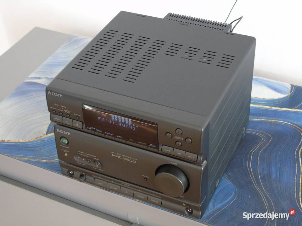 Amplituner z korektorem gr. Sony MHC-2800 ładny i mocny. WYSYŁKA. Jasło ...