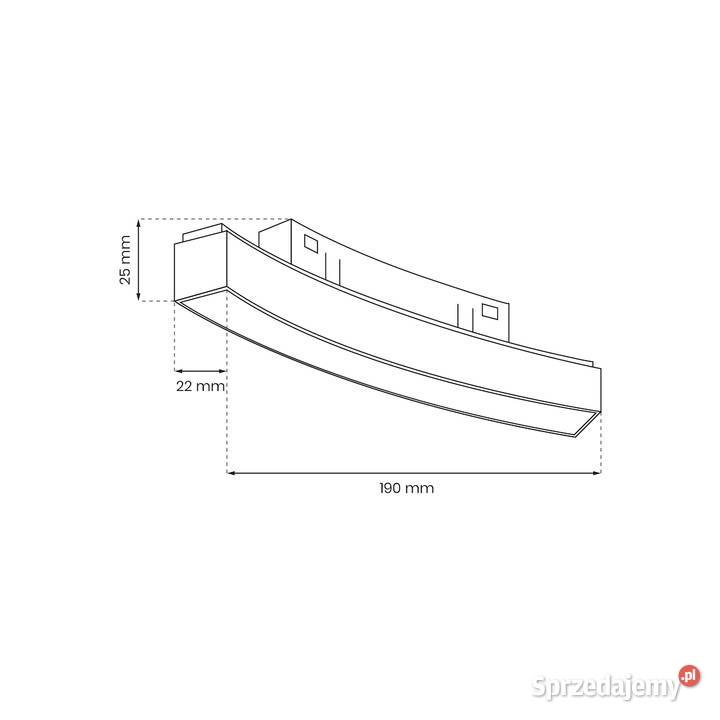 ROUND MAGNETIC TRACK 10W 4000K do śr. 900mm Biała - Sprzedajemy.pl