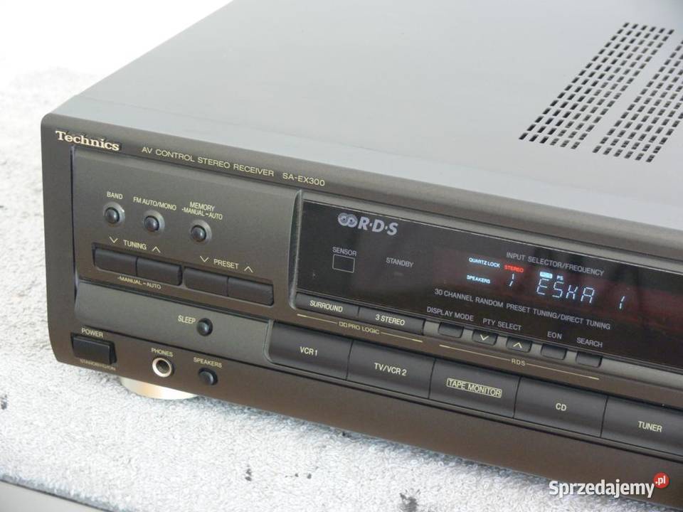 Amplituner Technics SA-EX 300 sprawny, 220 wat. WYSYŁKA Jasło - Sprzedajemy.pl