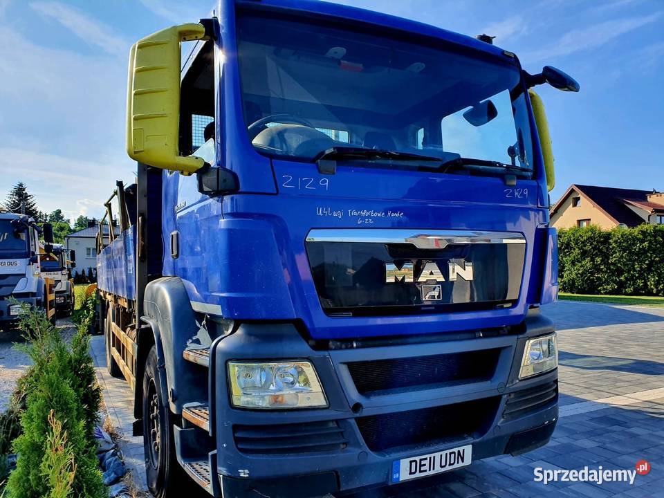 MAN TGS 26.360 Skrzyniowy MAN TGS 26.360 2011 HDS HMF 1420 Ropczyce ...