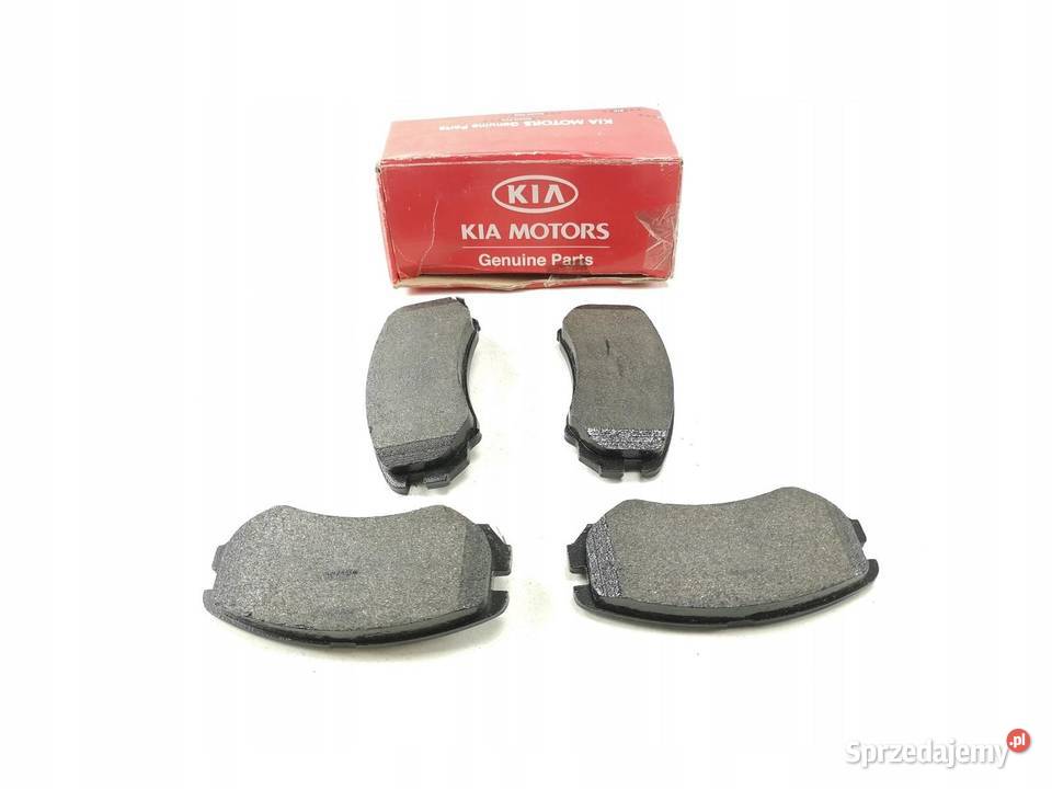 KLOCKI HAMULCOWE PRZÓD KIA RIO HYUNDAI i20 05-15 NOWE ORYGINAŁ ...