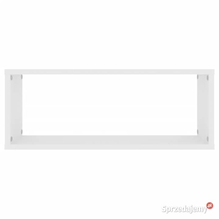 vidaXL Półki ścienne kostki, 2 szt., białe, 60x15x23 cm Warszawa ... vidaXL Półki ścienne kostki, 2 szt., białe, 60x15x23 cm Warszawa ...