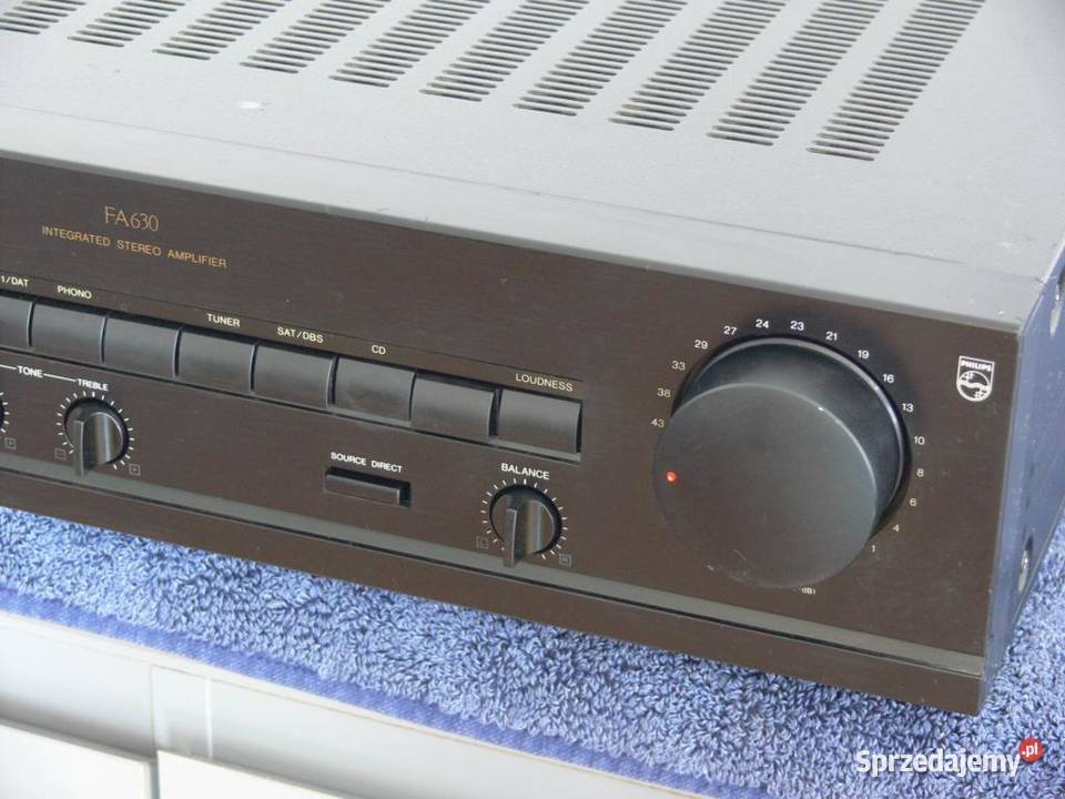 Wzmacniacz Philips FA-630 mocny i sprawny. WYSYŁKA. Jasło - Sprzedajemy.pl