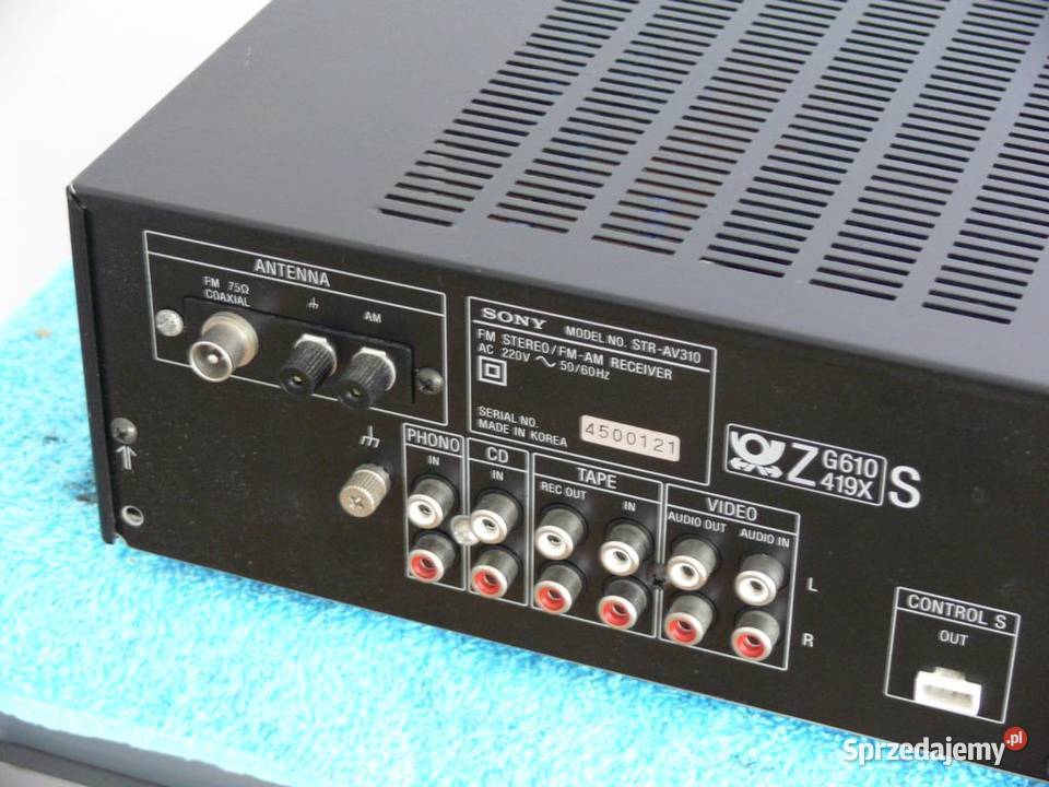 Amplituner Sony STR-AV310 mocny i sprawny. WYSYŁKA. Jasło - Sprzedajemy.pl