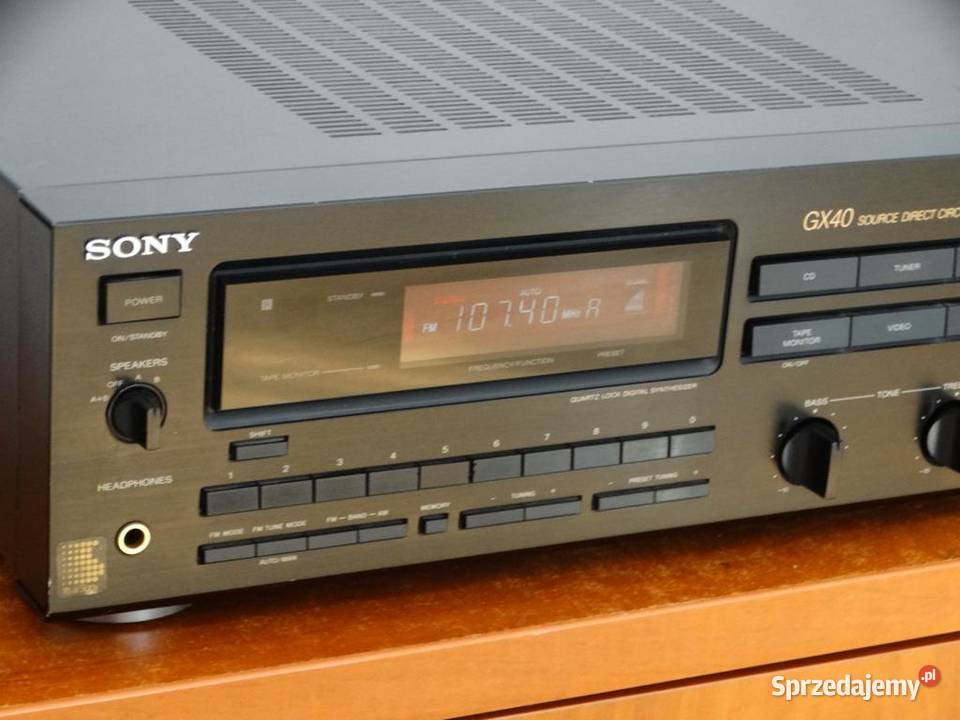 Amplituner Sony STR-GX-40 mocny i sprawny WYSYŁKA. Jasło - Sprzedajemy.pl