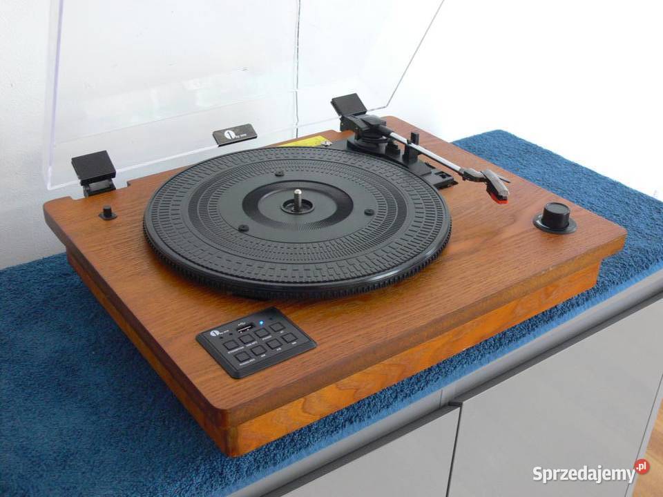 Gramofon USB rec BT AUX Głośniki sprawny. WYSYŁKA. Jasło - Sprzedajemy.pl