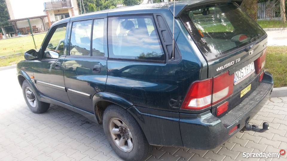 DAEWOO MUSSO 2,9 TD zadbany 100% sprawny dużo nowych części. Morąg ...