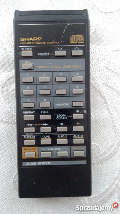 wieża Sharp System 7700 z pilotem Wrocław - Sprzedajemy.pl