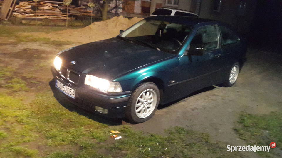 BMW E36 Compact 316i z LPG, grzane skóry, klima, automat Lublin ...