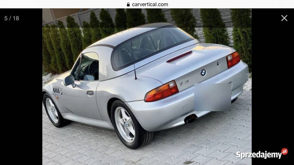 Bmw Z3 Roadster 1.9is 140km,Hardtop, BBS, szpera,M pak.super stan ...