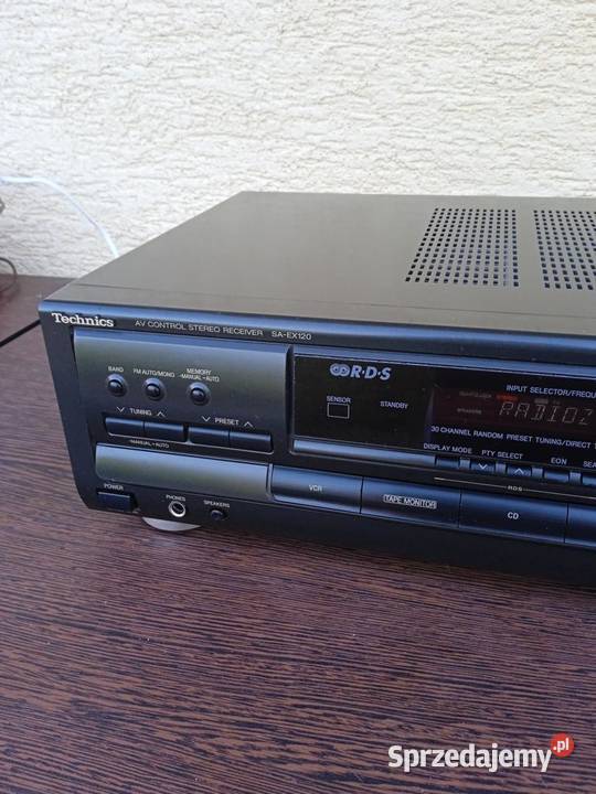 Amplituner Technics SA-EX120 mocny i sprawny. WYSYŁKA. Jasło - Sprzedajemy.pl