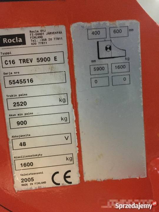 Richtrack ROCLA C16 TREV 5900 E Bronowice - Sprzedajemy.pl