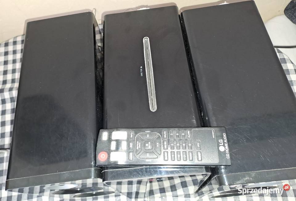 Mini Wieża LG FA 168 czarna Kraków - Sprzedajemy.pl