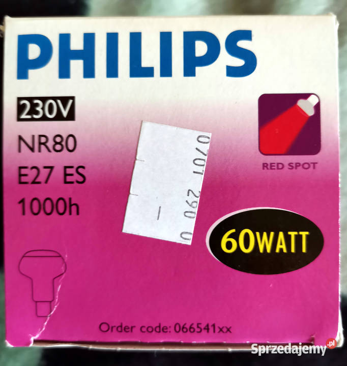 Philips żarówka reflektorowa R80 NR80 60W E27 Lublin - Sprzedajemy.pl