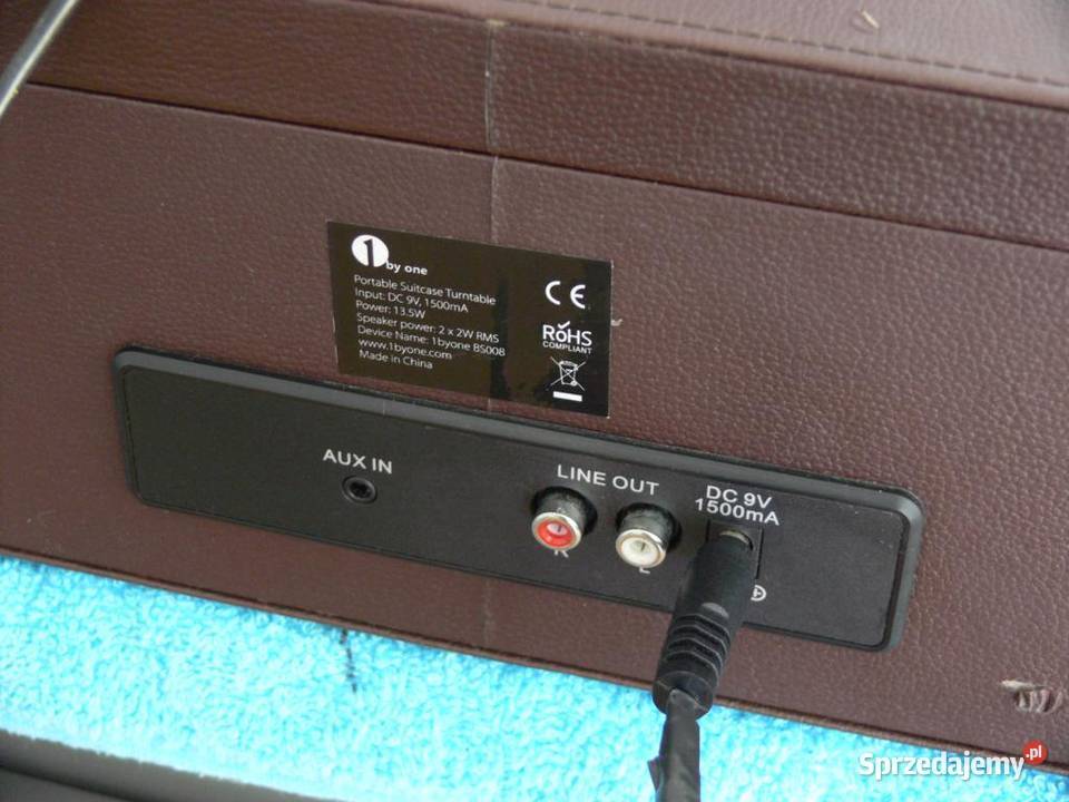 Gramofon USB BT.mp3 Rec AUX wzm. głośniki. WYSYŁKA Jasło - Sprzedajemy.pl