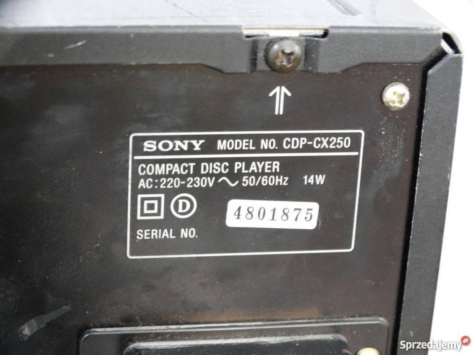 Zmieniarka na 200 CD Sony CDP-CX250 sprawna. WYSYŁKA Jasło - Sprzedajemy.pl