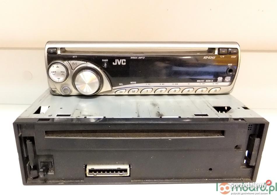 RADIO SAMOCHODOWE JVC KD-G343!! OKAZJA!! OD LOOMBARD GAJOWA - Sprzedajemy.pl