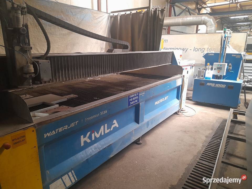 Waterjet cięcie wodne Kimla Streamcut 3116 2012 r. Bydgoszcz ...