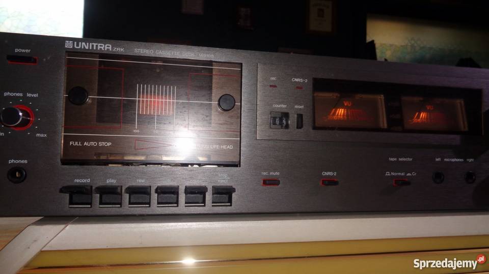 Zestaw UNITRA Amplituner AT9100 Magnetofon M9108 Ożarów Mazowiecki ...