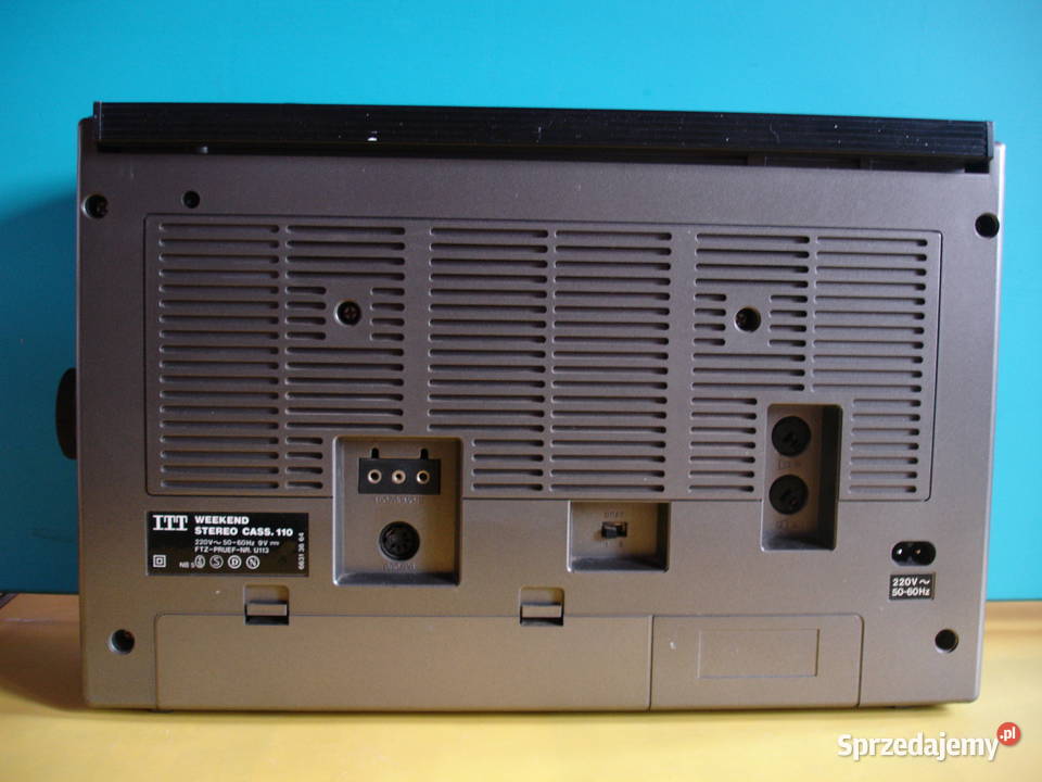 Radiomagnetofon ITT WEEKEND STEREO 110 Zielona Góra - Sprzedajemy.pl