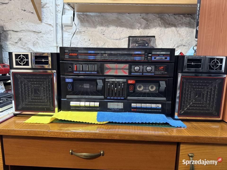 Radiomagnetofon PRL Sigma GE-389D Trzebinia - Sprzedajemy.pl