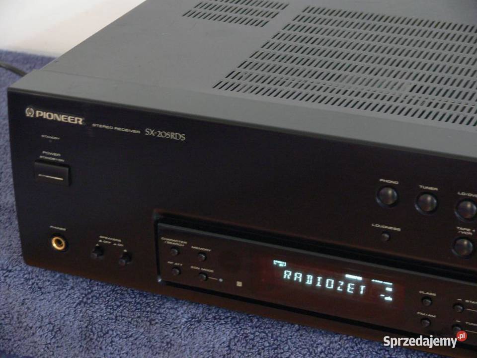 Amplituner Pioneer SX-205 RDS mocny 370 wat. WYSYŁKA. Jasło ...