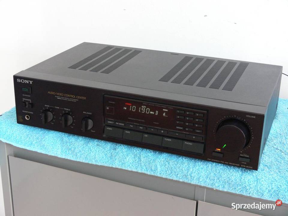 Amplituner Sony STR-AV310 mocny i sprawny. WYSYŁKA. Jasło - Sprzedajemy.pl