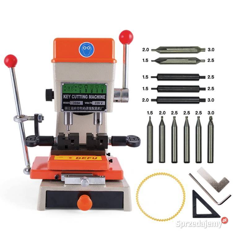 Maszyna do dorabiania kluczy kopiarka DEFU 368A Nowy Targ - Sprzedajemy.pl