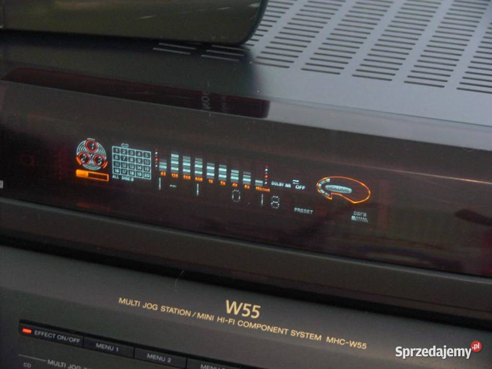 Wieża Sony STR-W55 z pilotem i korektorem, WYSYŁKA. Jasło - Sprzedajemy.pl