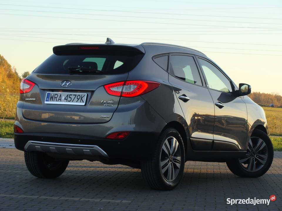 Hyundai IX35~2.0 CRDI~zarejestrowany~lift~4wd~skóra~Nawigacja~LED~xenon ...