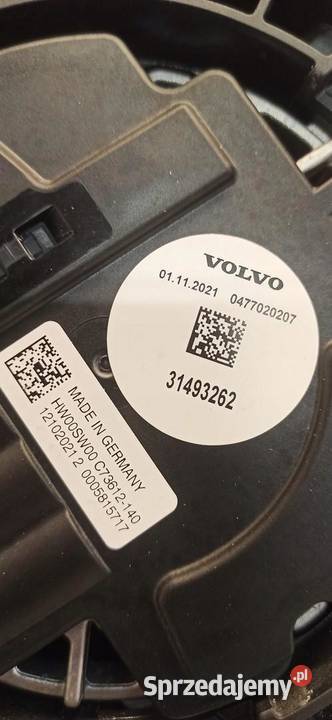 VOLVO V60 s60 CHŁODNICE WENTYLATOR KOMPLET 31493262 B420T2 CHŁODNICE ...