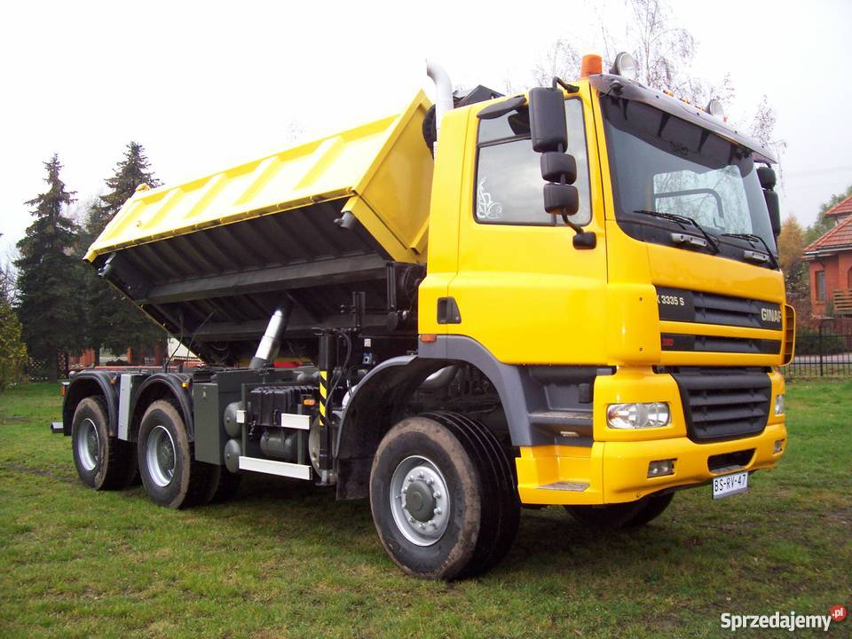 DAF GINAF WYWROTKA 6X6 HDS Gowarzewo - Sprzedajemy.pl