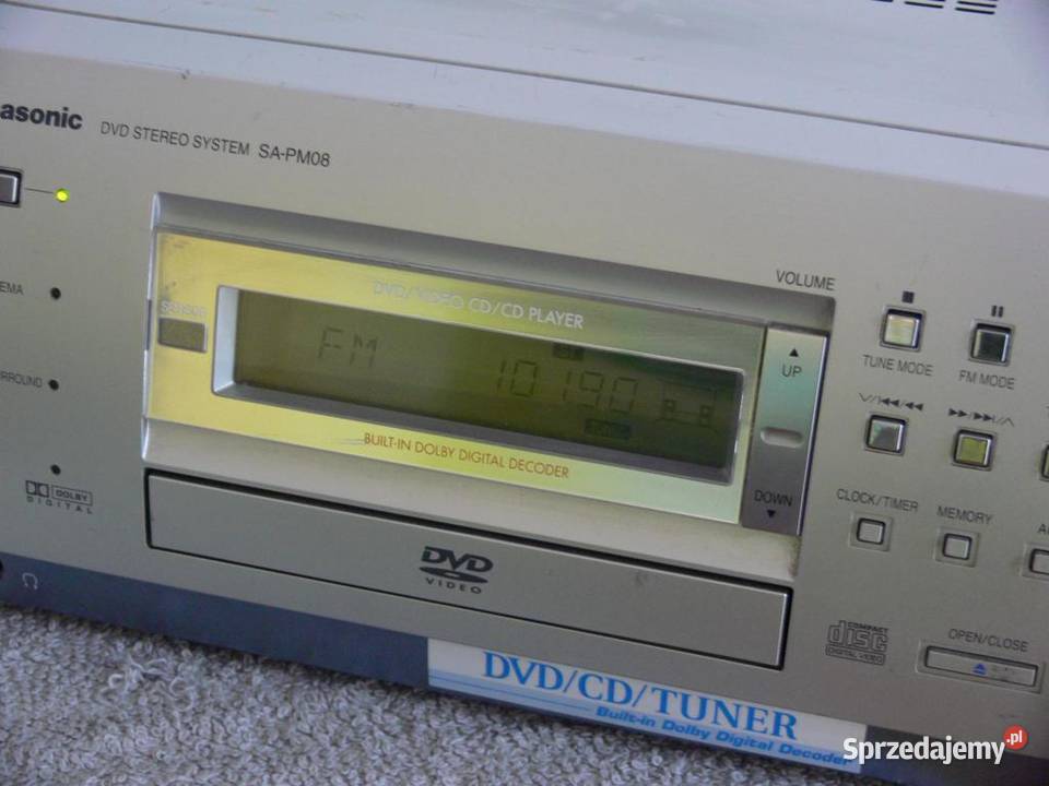 Amplituner z CD Panasonic mocny. WYSYŁKA. Jasło - Sprzedajemy.pl