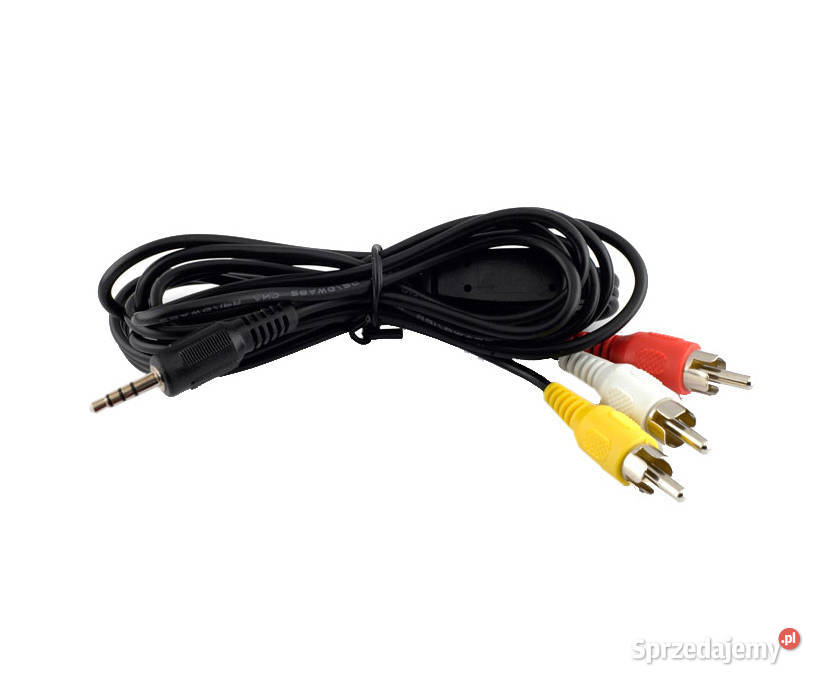 KABEL PRZEWÓD 4 polowy AV cinch chinch RCA Overmax długość 65 cm ... KABEL PRZEWÓD 4 polowy AV cinch chinch RCA Overmax długość 65 cm ...