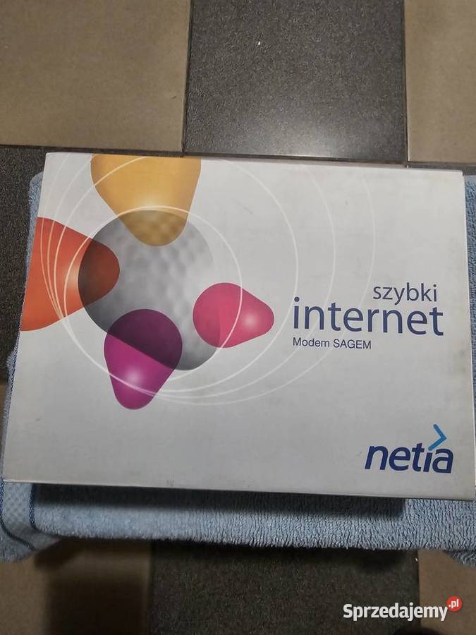 Router Sagem Netia do internetu. Czarna Woda - Sprzedajemy.pl