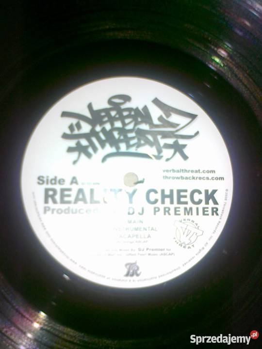 Dj premier verbal threat reality check rap hip hop winyl Lublin ...