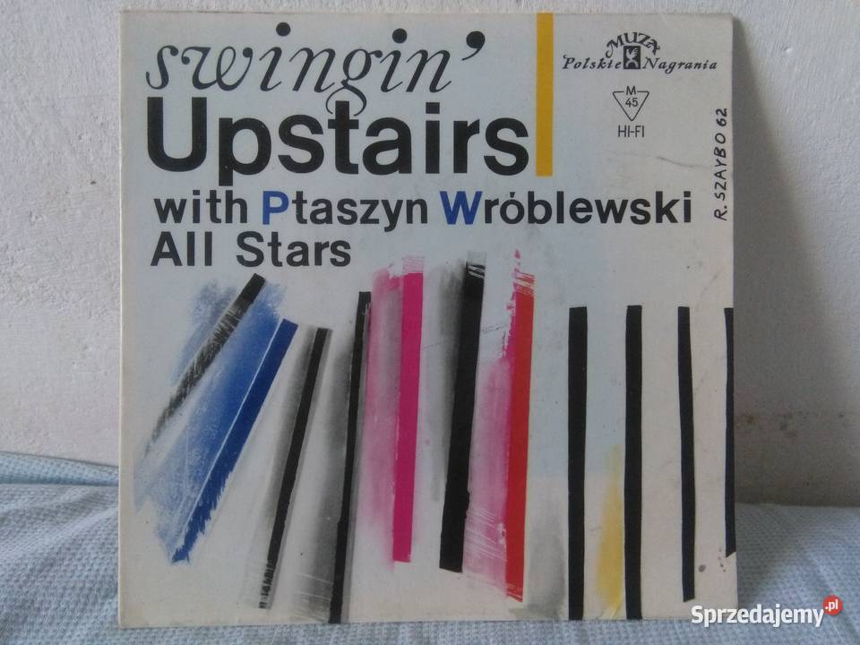PTASZYN WRÓBLEWSKI ‎Swingin' Upstairs proj. R. SZAYBO 1962 Warszawa ...
