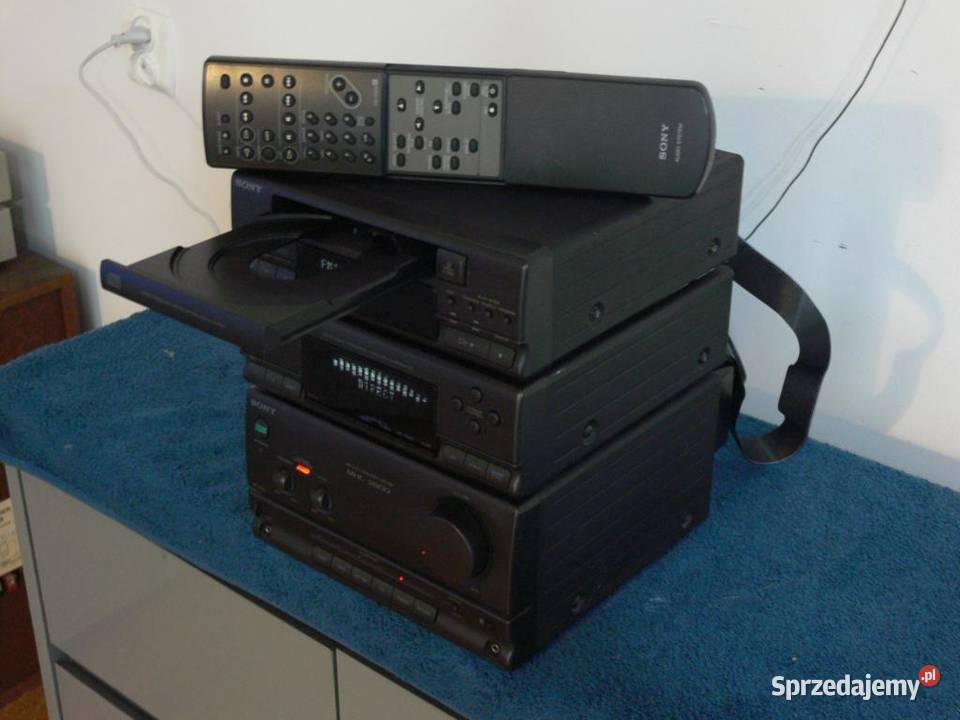 Wieża Sony MHC-3800.pilot korektor. WYSYŁKA. Katowice - Sprzedajemy.pl