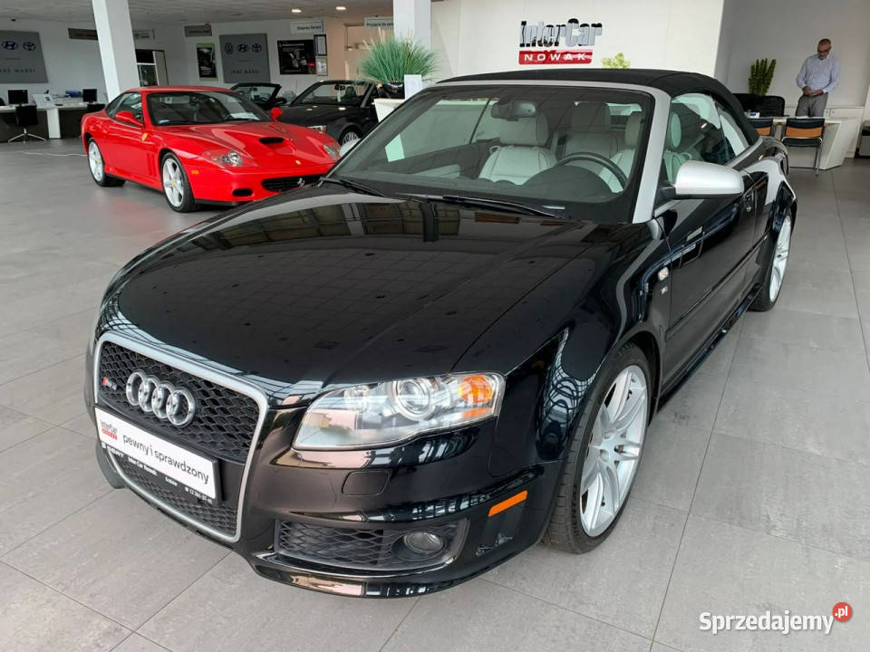 Audi RS4 4.2 420 km Quatrro Cabrio Manual Faktura VAT 23% B7 (2006-2008 ...