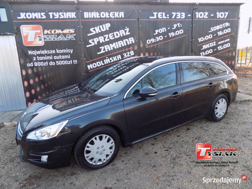 Peugeot 508 SW 1.6 T.Benzyna THP 156KM Automat, 2012r KOMIS TYSIAK Warszawa - Sprzedajemy.pl