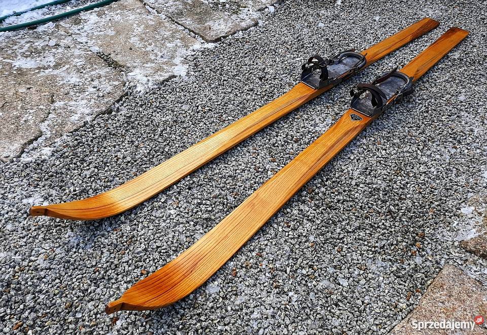 Stare drewniane narty 1930 Szklarska Poręba - Sprzedajemy.pl