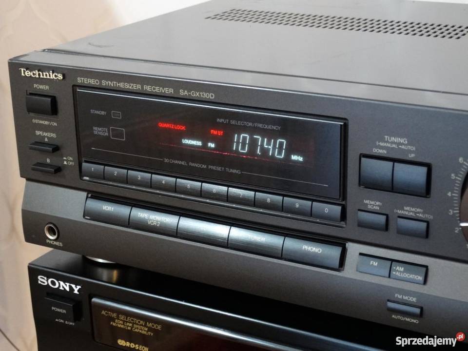 Amplituner Technics SA-GX130D mocny 200 wat. WYSYŁKA. Jasło ...