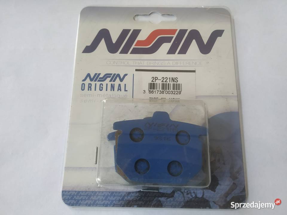 Klocki Hamulcowe Nissin 221ns Cb 900 Cbx 1000 Cx 500 Gl 1000 Zabrze
